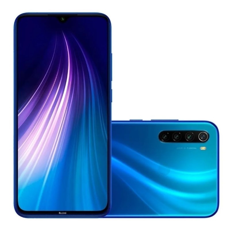Xiaomi Redmi Note 8 Dual Sim 64 Gb Neptune Blue 4 Gb Ram