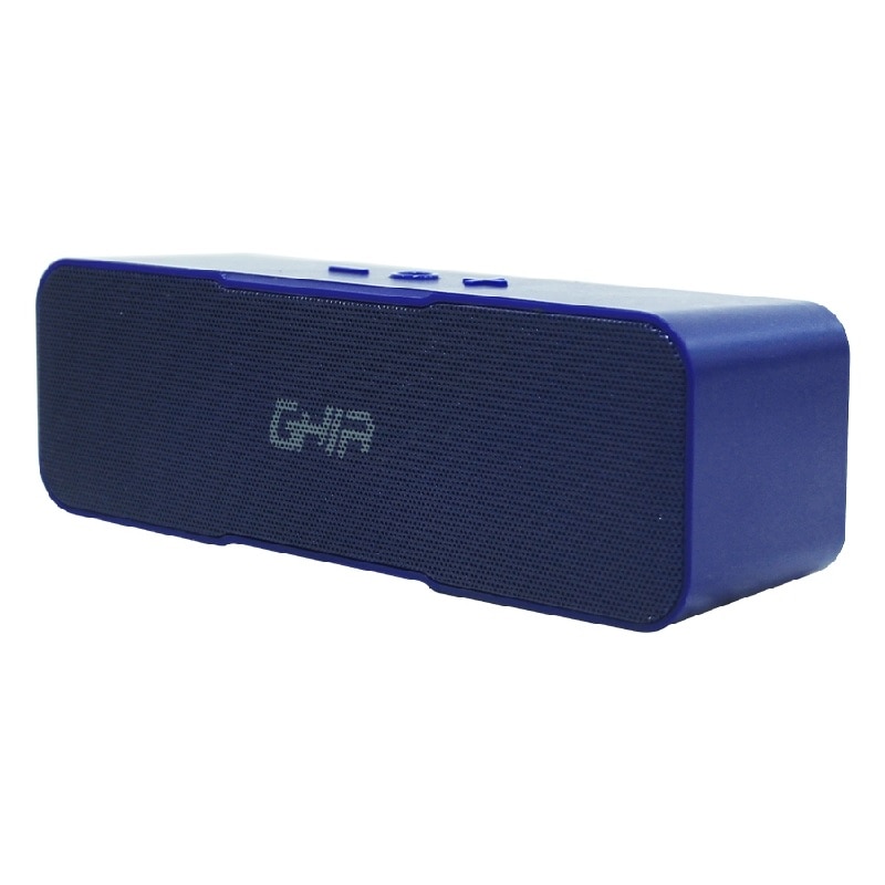 Bocina Bluetooth Azul 8w Rms Aux Radio Fm Micro Sd Card Usb Microfono 3 ...