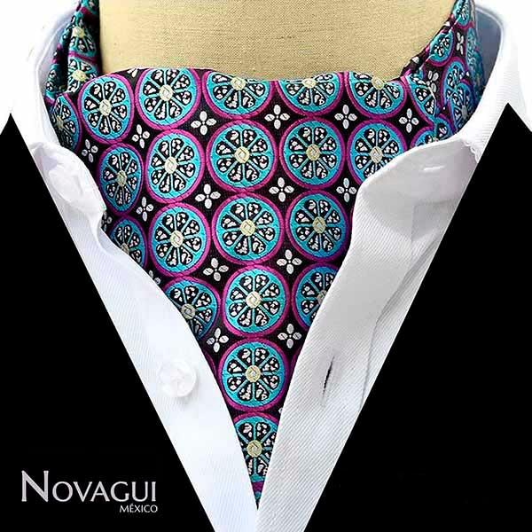 Corbata Ascot (tipo Gazné) UNISEX Modelo RDA-RAPNB