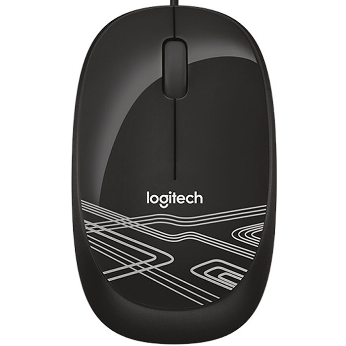 MOUSE ÓPTICO LOGITECH M105 USB 1.5 MTS. COLOR NEGRO 910-002958