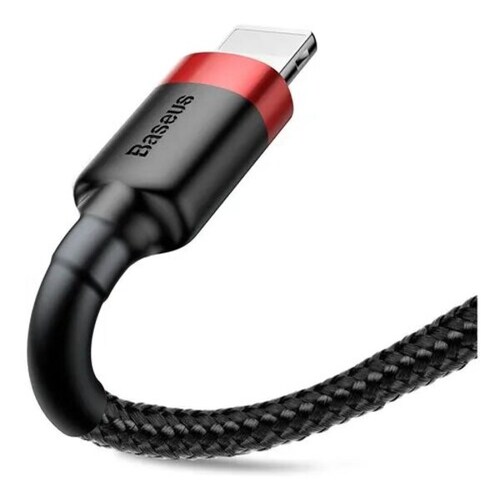 Cable Reforzado Carga Rápida Uso Rudo (iPhone-iPad) 3 metros