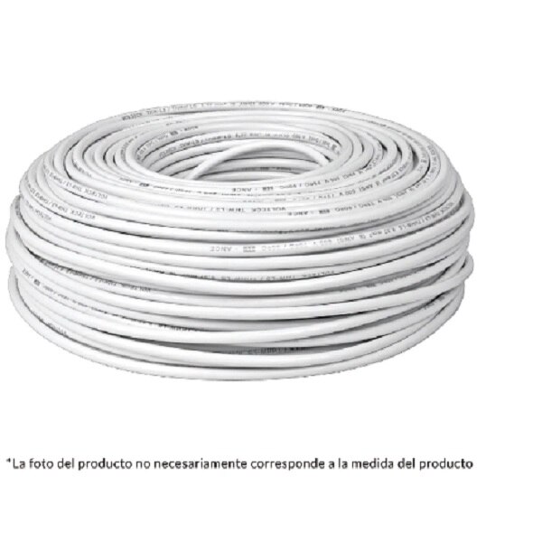 Cable Calibre 12 Thw-ls / Thhw-ls 100 M Blanco Iusa
