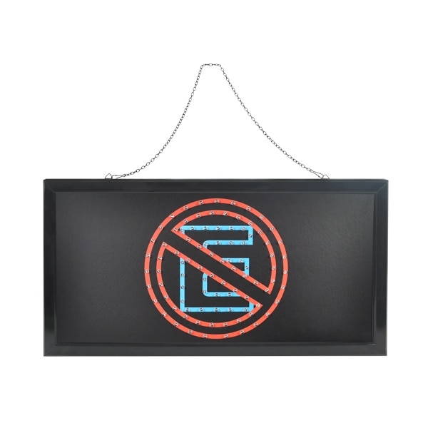 Letrero Señalizador Luminoso Led indicador de No Estacionarse / Master ...
