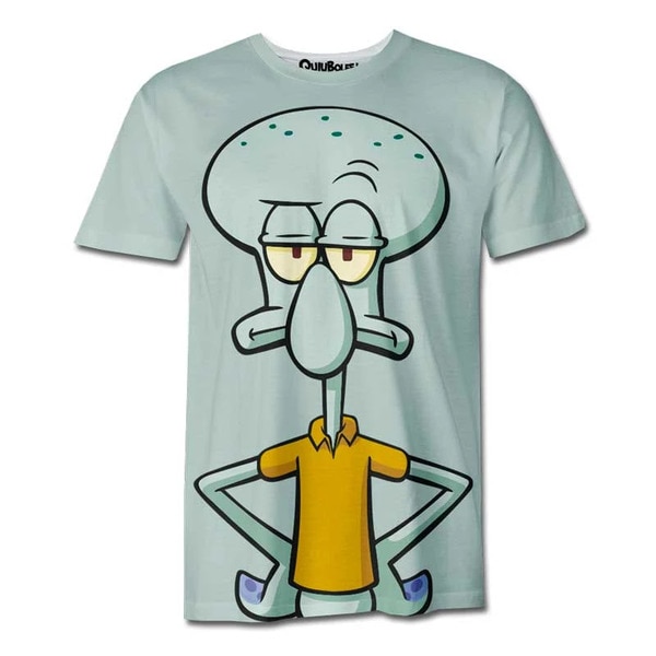 Playera Pijama Calamardo Oficial para Caballero