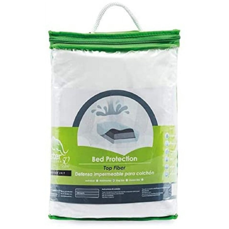 Cubre colchón Matrimonial Lester 25cm 100 Algodón Impermeable END