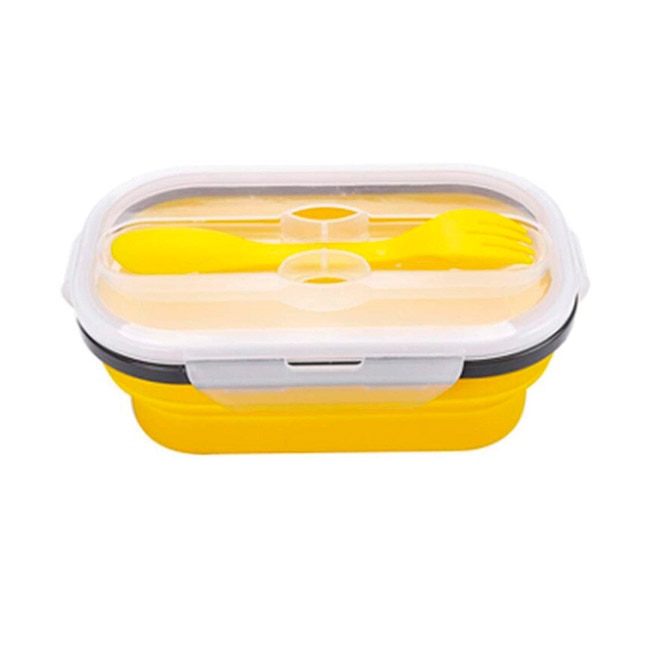 Topper Plegable para Alimentos Box Lunch Amarillo