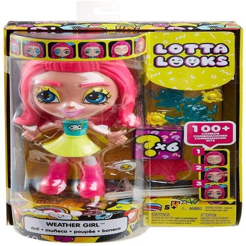 Muñeca Mattel Lotta Looks Weather Girl 25 Cm