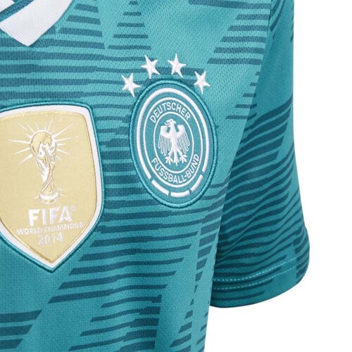 Jersey Adidas Niños Playera Fútbol Selección Alemania Verde BR3146