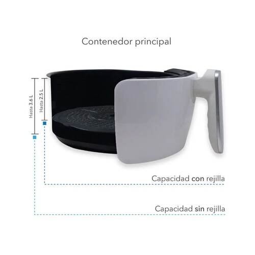 Freidora de Aire RCA Digital RC-106 Blanco