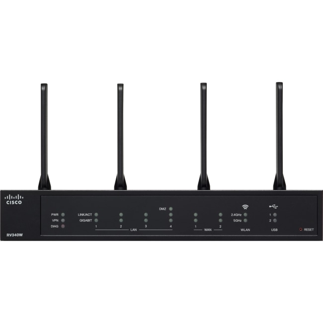 Router Cisco RV340W, Alámbrico, 2700 Mbit/s