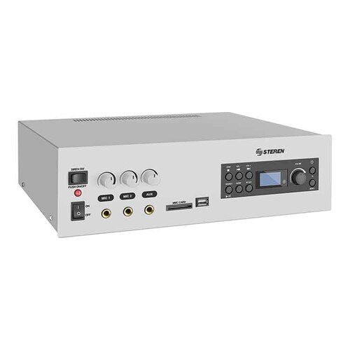 Amplificador De Audio De 120 Watts Reproductor Mp3 Y Blueth