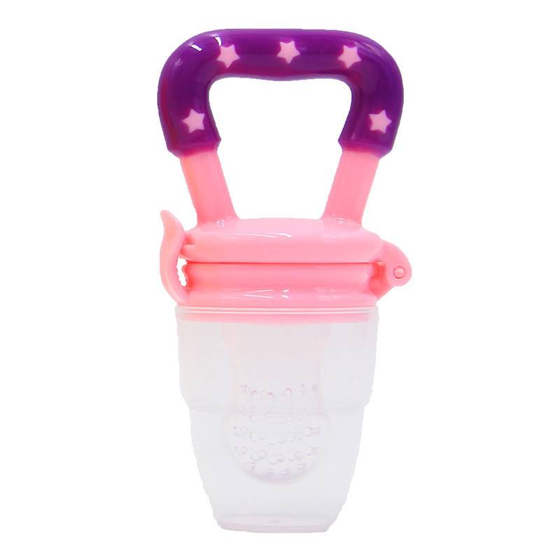 Chupon Chico Para Frutas Chupon Para Alimentos Bebe Rosa