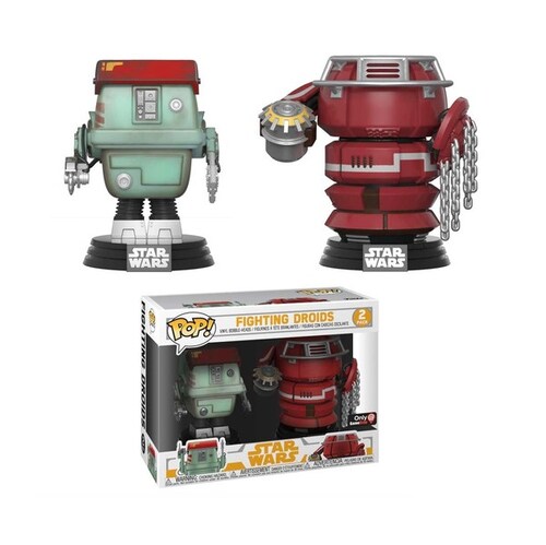 Funko Pop Figura Acción Star Wars Fighting Droids