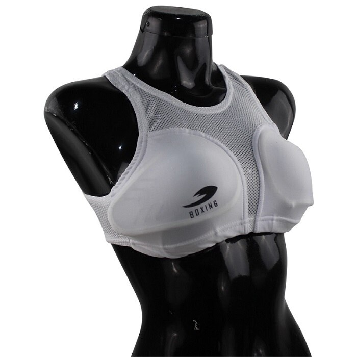 Sport Bra Top Copas Protector Pecho Mujer Fire Sports Blanco