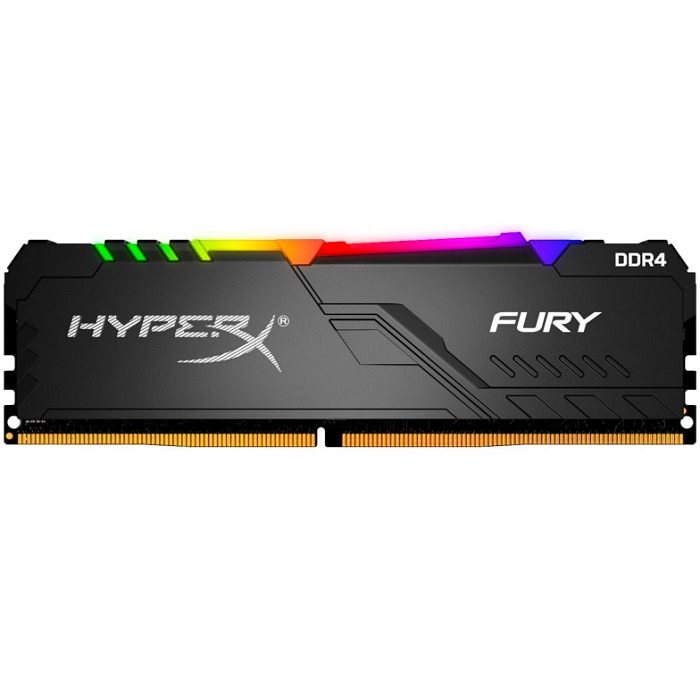 Memoria Ram DDR4 Kingston HyperX FURY RGB 2666MHz 16GB PC4-21300 ...