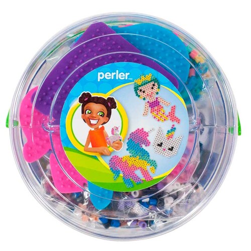 Perler beads cubeta believe in magic