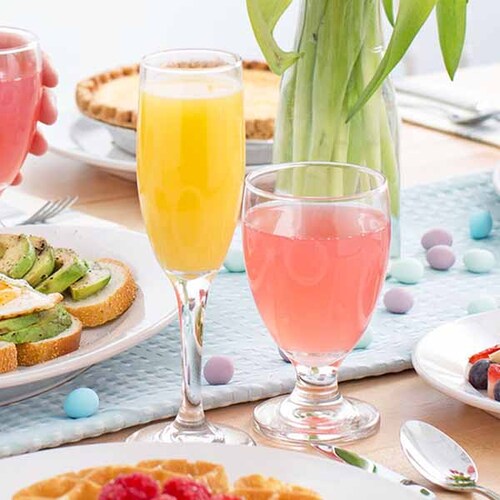 Copa de vidrio pie corto de 315 ml. LIBBEY 3712 . 4 piezas.