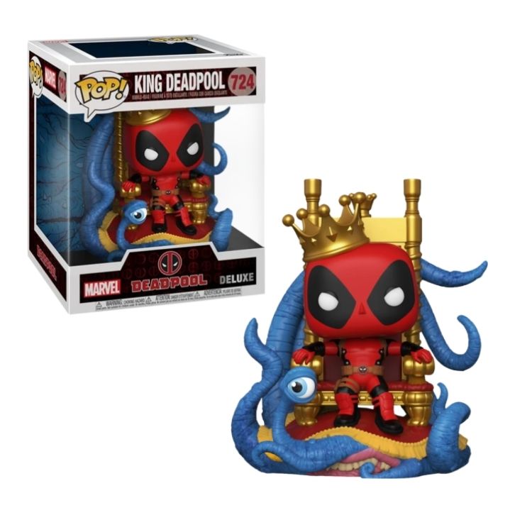 Funko Pop Marvel: King Deadpool Deluxe (Special Edition)