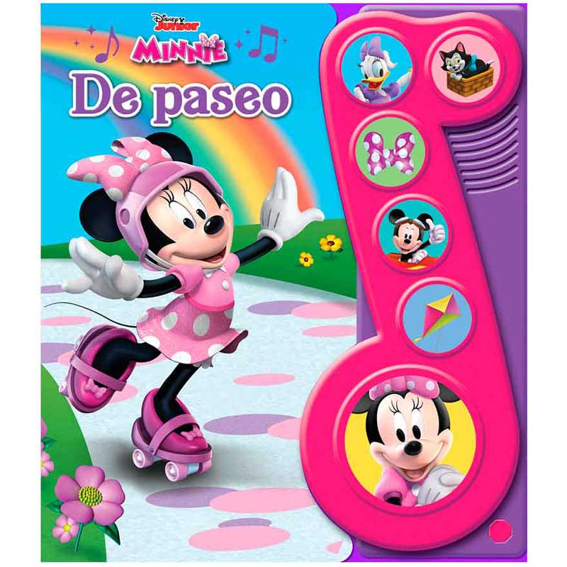 Libro De Sonido Minnie ¡Vamos!