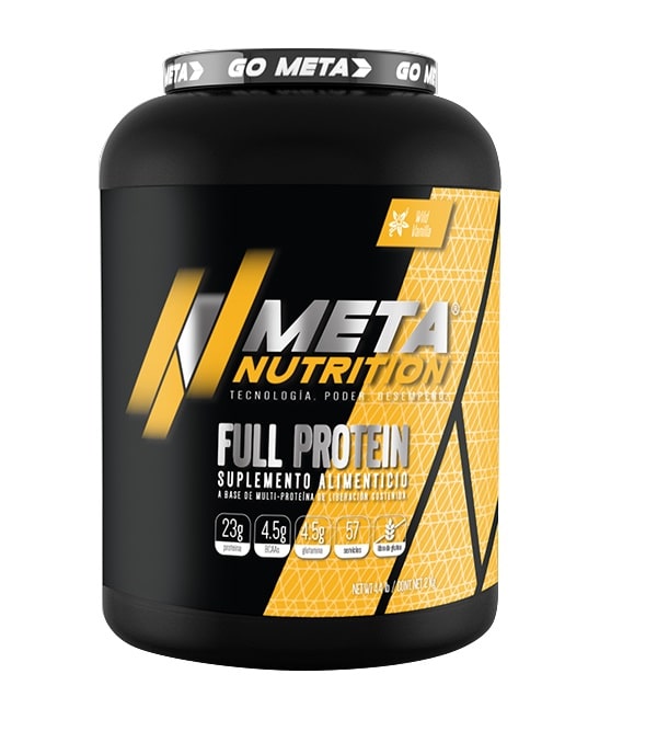 Proteina Meta Nutrition Full Protein 4.4 Lbs Sabor Vainilla