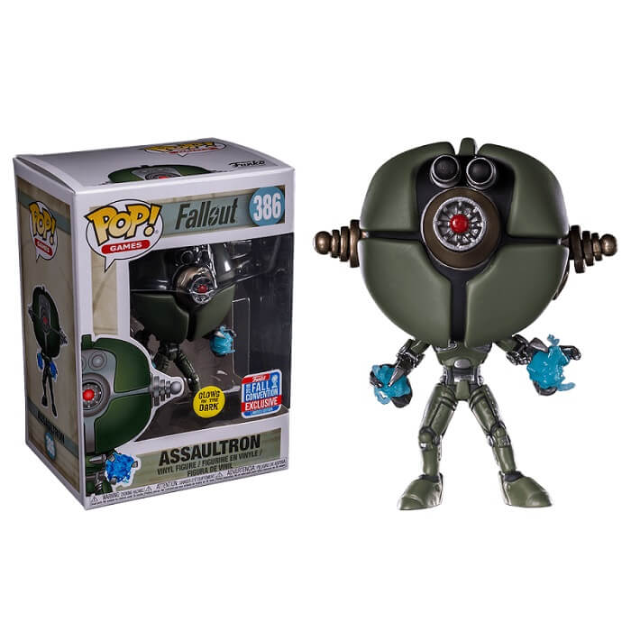 Funko Pop Figura Acción Fallout Assaultron Glow 386