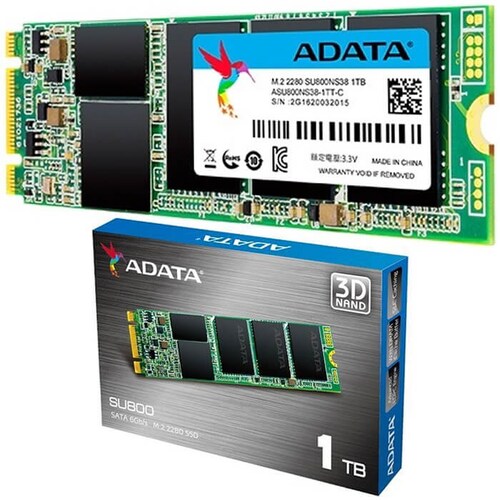M.2 2280 SSD 1TB ADATA Ultimate SU800 ASU800NS38-1TT-C