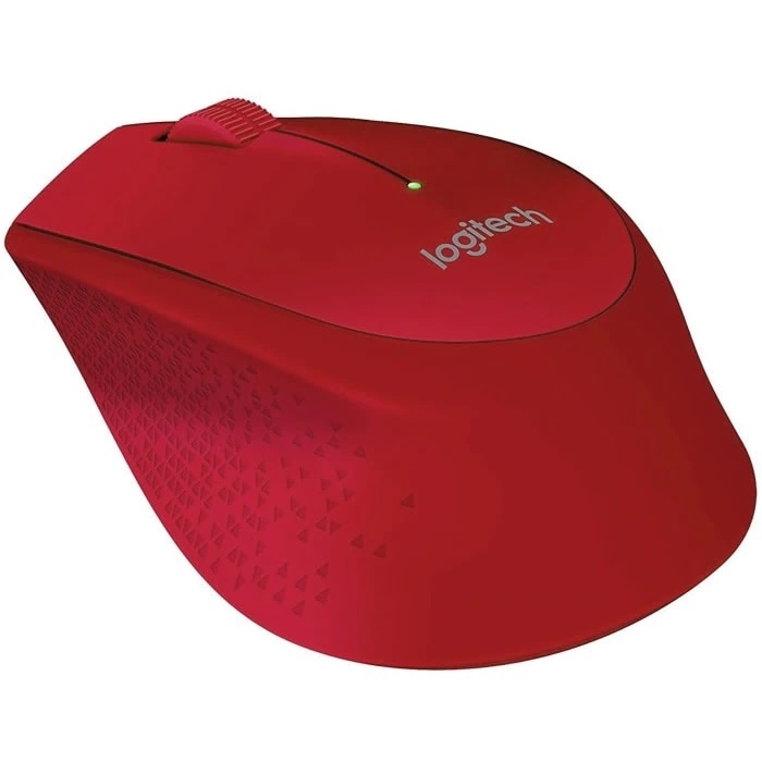 Mouse Rojo 3 botones USB Óptico 1000DPI Inalambrico Windows Mac 910 ...