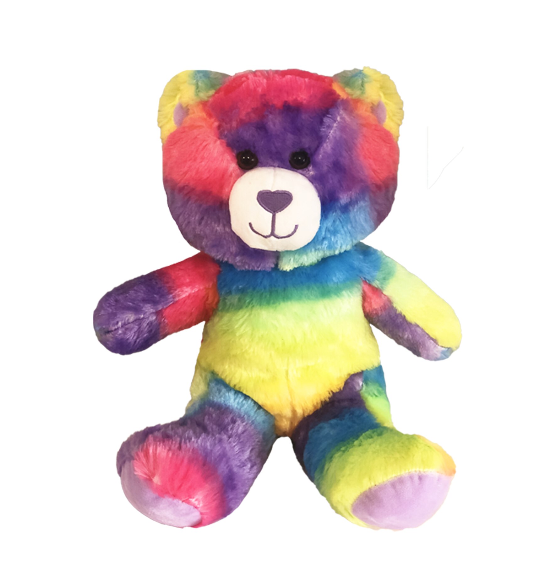 Oso de peluche multicolor 28 cm Pelucheria