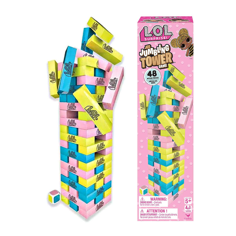 Torre Tambaleante LOL Surprise Spin Master Jenga