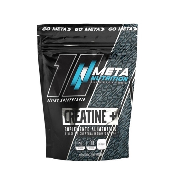 Creatina Meta Nutrition Monohidratada 500 Gramos (100 Servicios)