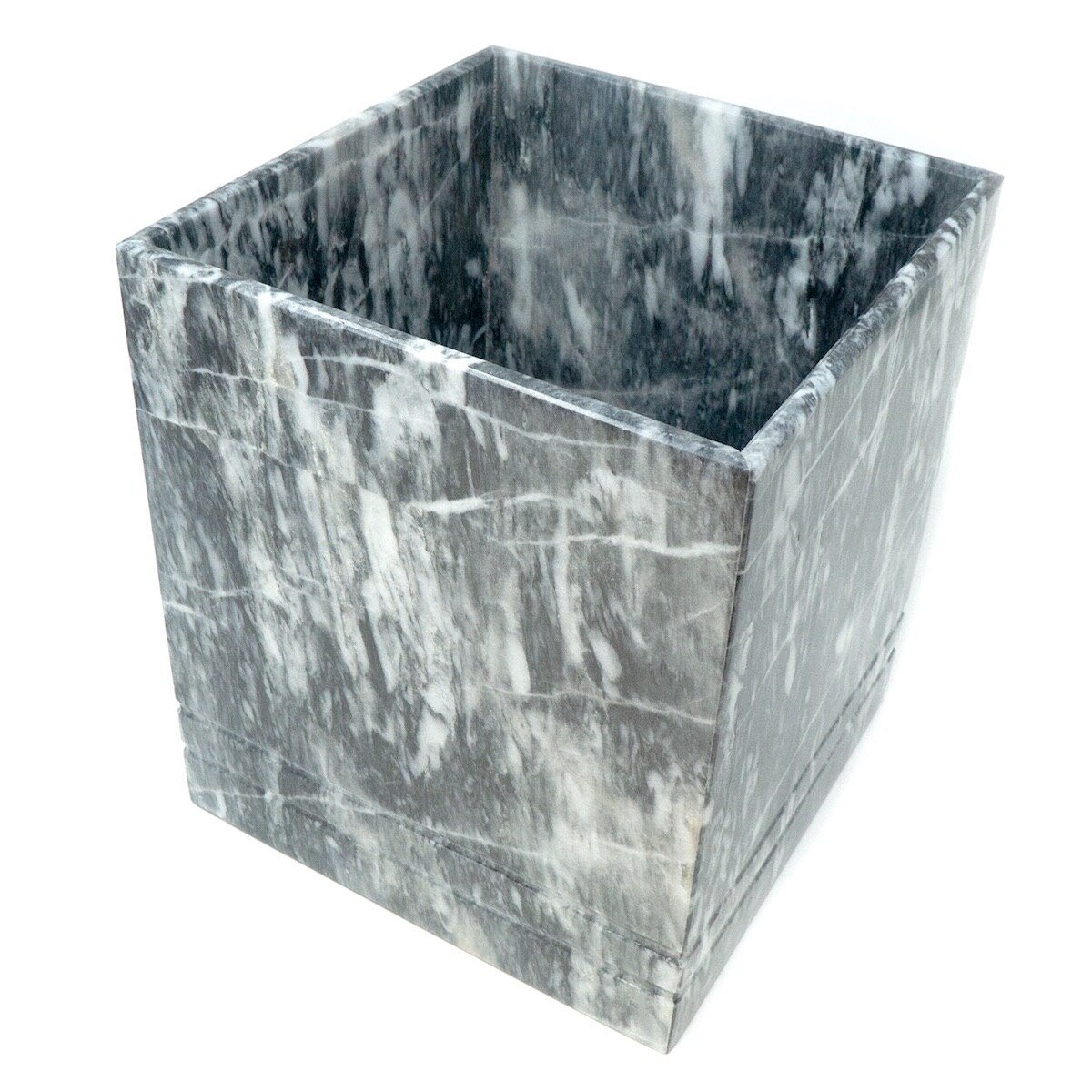 LUHOM LUJOSO HOGAR MEXICO Bote de Basura de Mármol Natural / Basurero ...