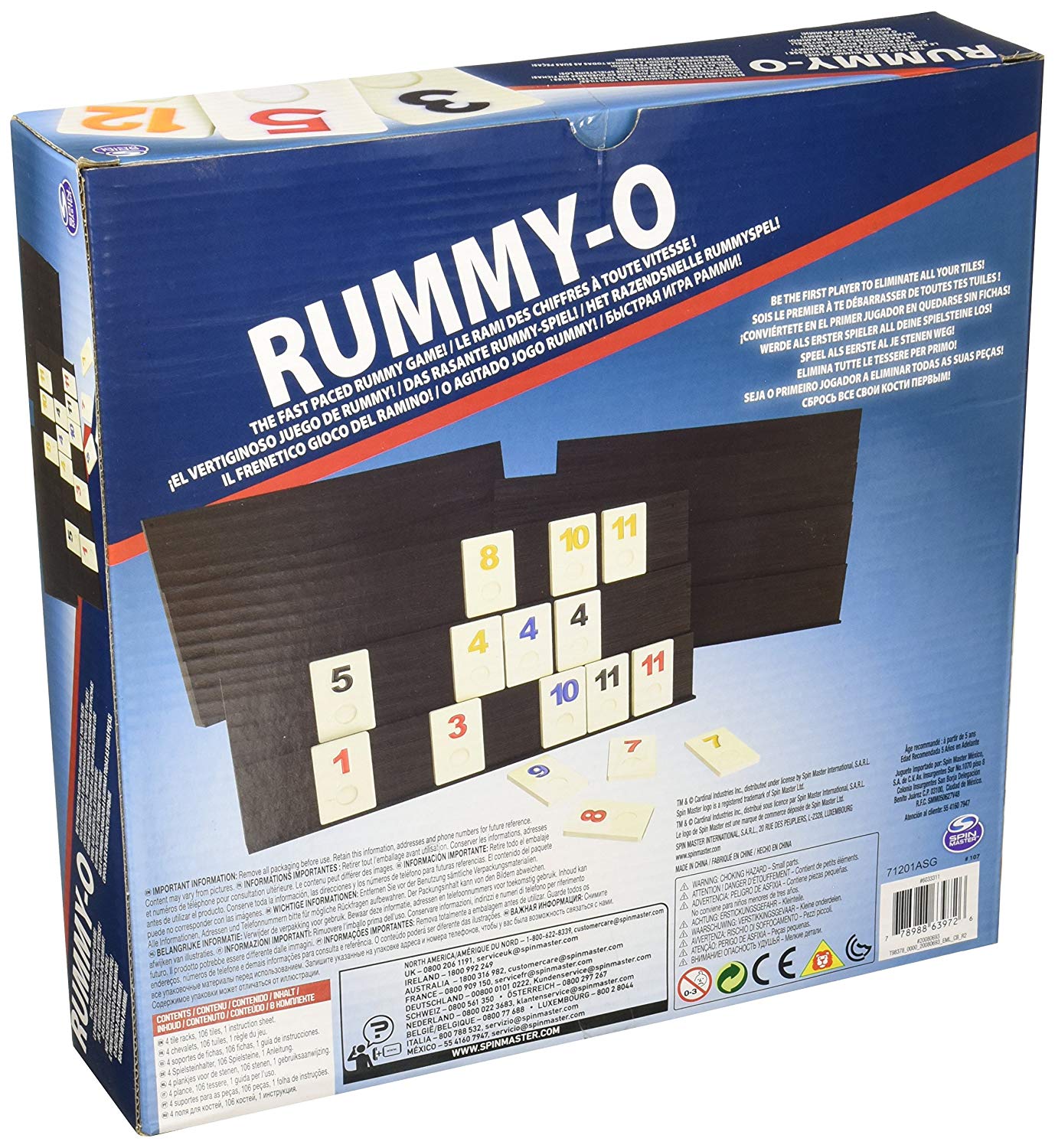 Juego De Mesa Rummy Spin Master