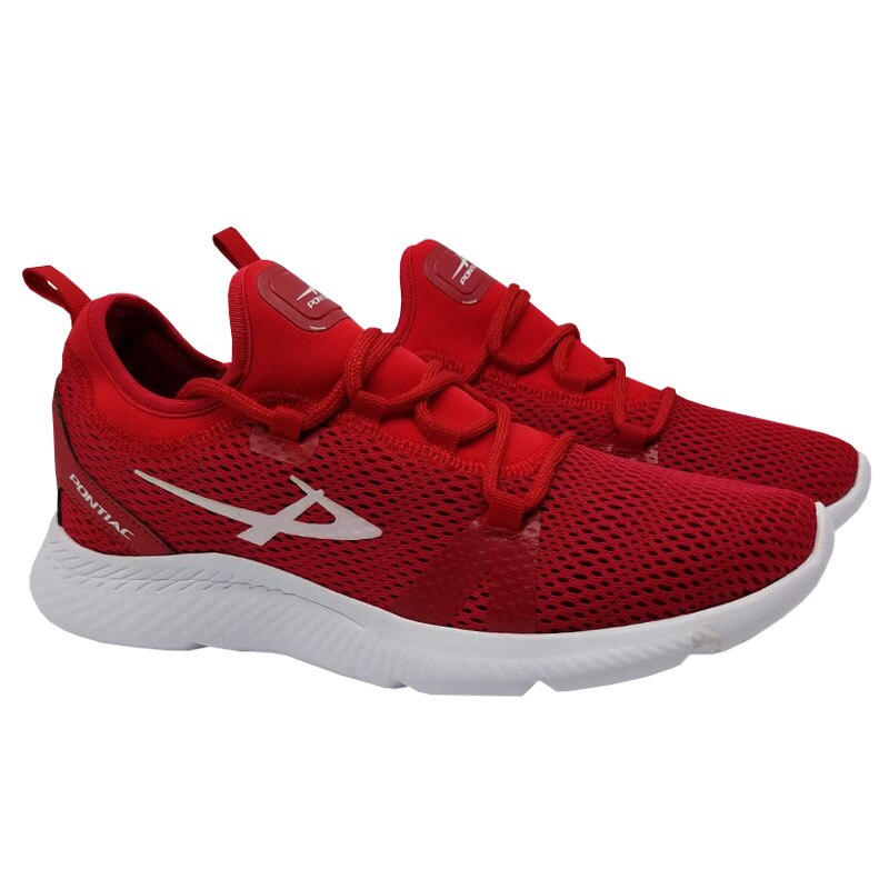 Tenis Pontiac 317 Rojo Deportivo Running