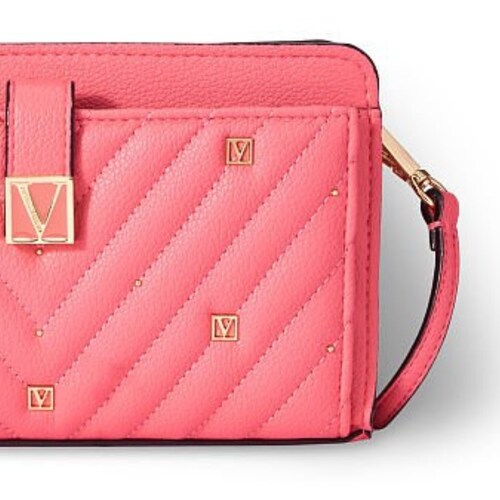 CROSSBODY 3 EN 1 CONVERTIBLE VICTORIAS SECRET HOT PEAONY CLUTCH
