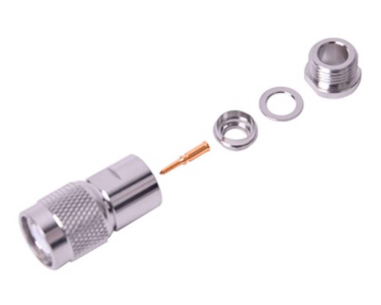 Conector TNC macho de rosca para cable RG8/X, BELDEN 9258