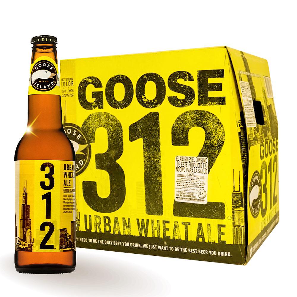 Caja Cerveza Goose 312 355 ml