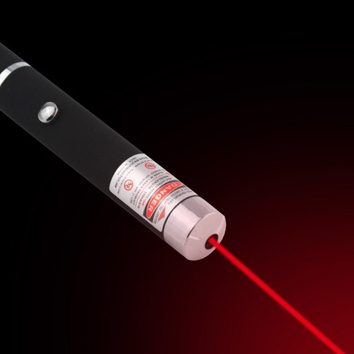 APUNTADOR LASER ROJO PLUMA APUNTADOR PONTENTE LASER DE 5MW
