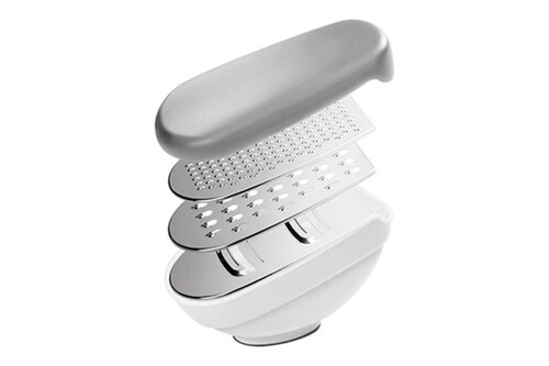 Metaltex Rallador trio-box con recipiente