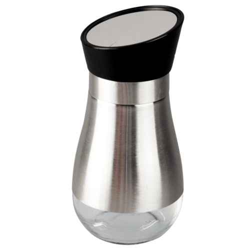 Especiero giratorio Vasconia Regal de Acero Inoxidable Color Negro