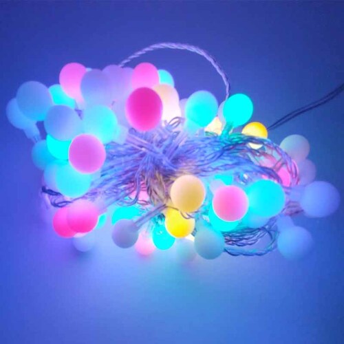 Serie de luz led Marble: 100 focos