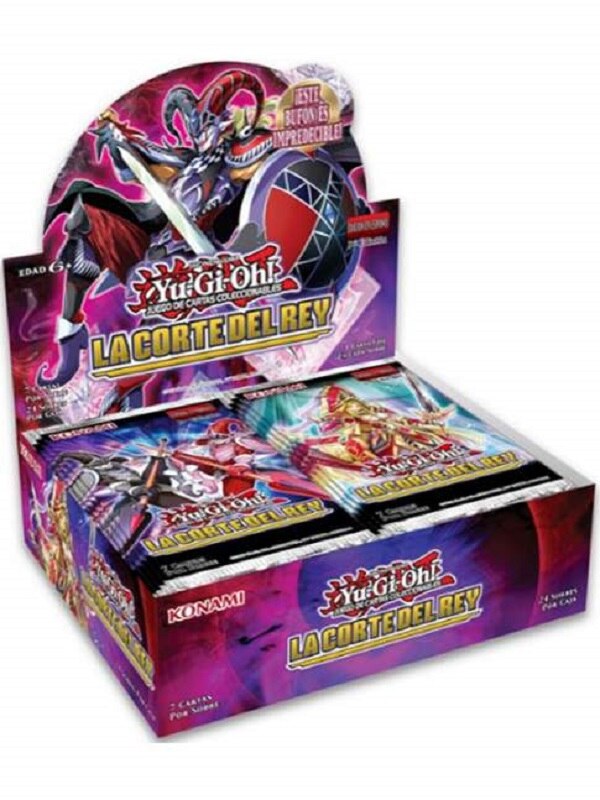 Yugioh La Corte del Rey Caja con 24 Sobres 1er Edición - Konami