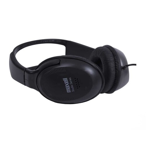 Maxell Audífono St-2000 Studio Series Con Micrófono Negro / 347308