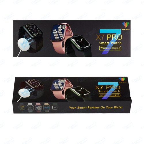 Smartwatch X7 Pro Carga Inalambrica 2022 Plateado