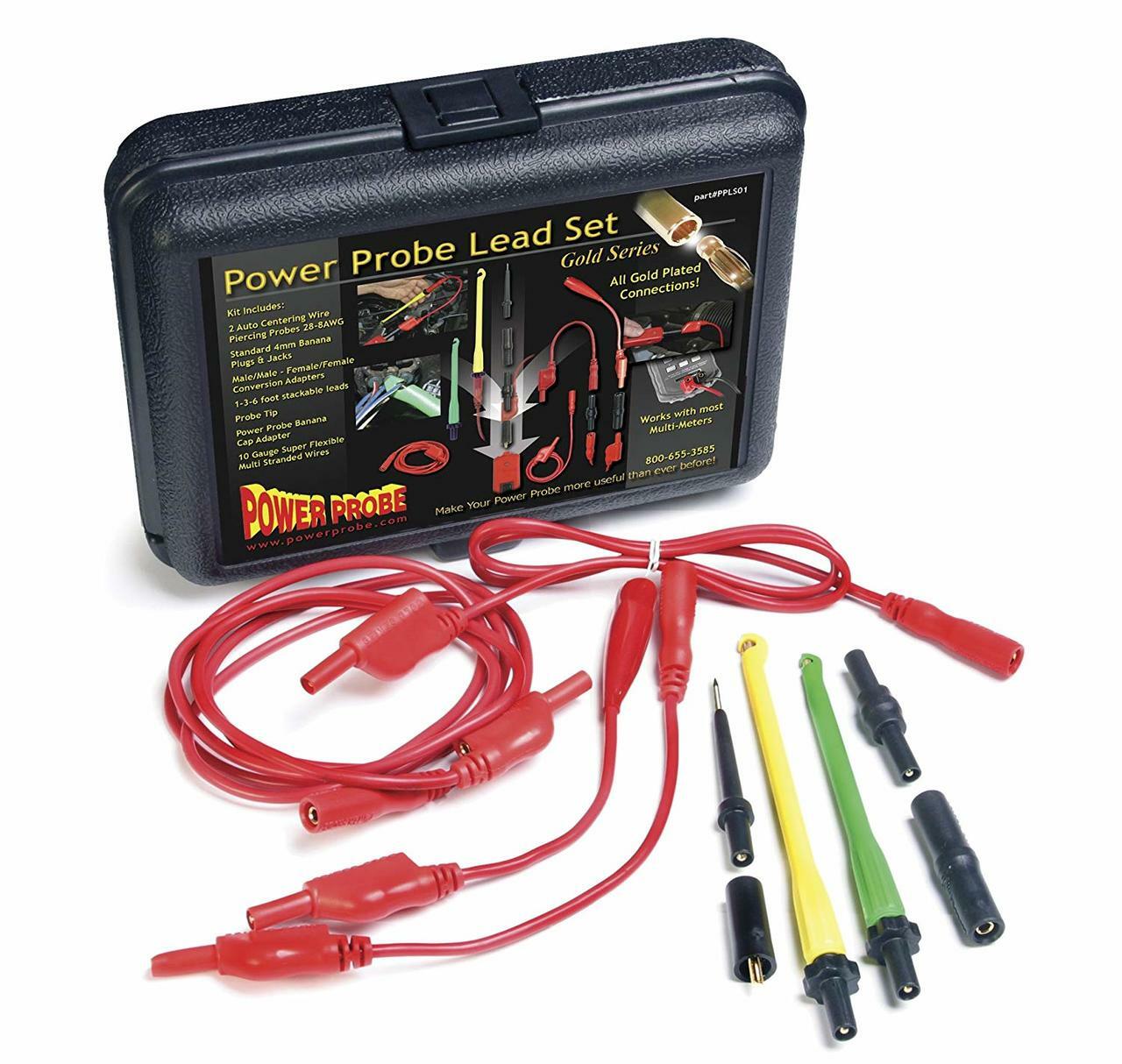 Juego de cables para Power Probe Gold Series PPLS01