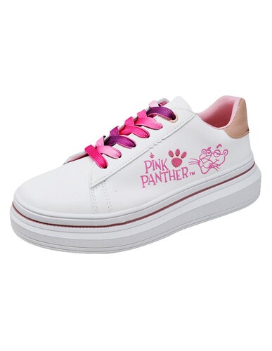 Tenis Sneakers Casuales para Dama Pink Panther Pantera Rosa PR-2003-XH-MQ