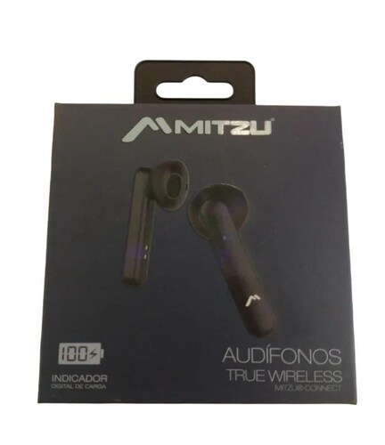AUDIFONOS MITZU MH-9506 TRUE WIRELESS / BLUETOOTH NEGRO END1**