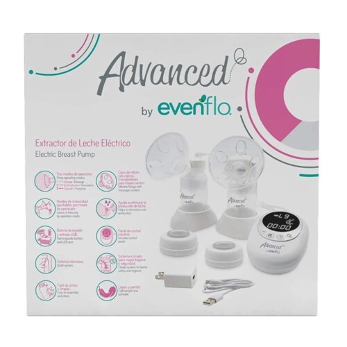 EXTRACTOR DE LECHE DOBLE ADVANCED EVENFLO