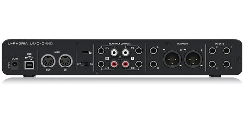Behringer UMC404HD Interfaz De Audio 4x4