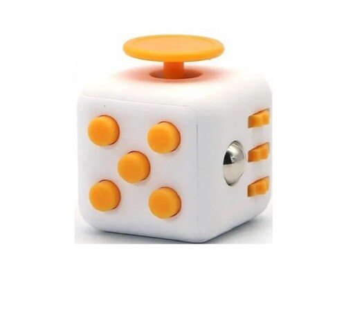 Juguete Anti Estrés - Fidget Cube Amarillo