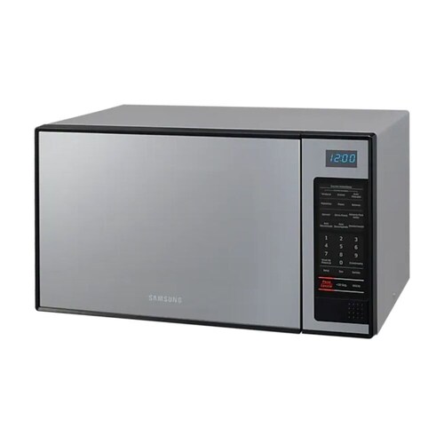 Samsung Horno de Microondas AME0114MB, 1.1 Pies Cúbicos, 1600W, 32L, Plata